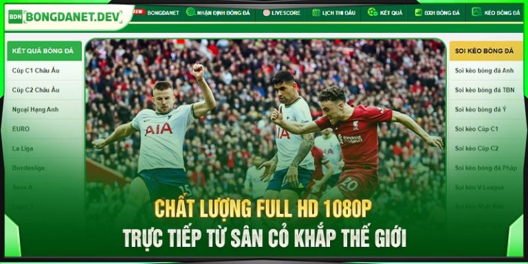 BONGDANET - Website Tỷ Số, Kết Quả, Bóng Đá Net #1